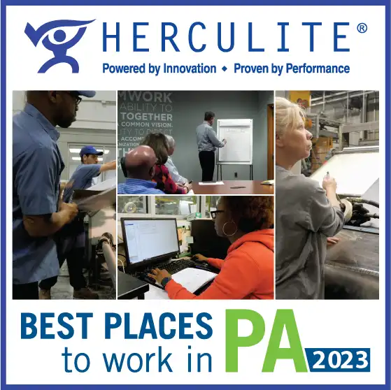 Herculite Named One of Best Places to Work in PA