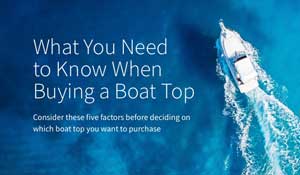 Infographic: Key Characteristics of Quality Boat Top Fabrics