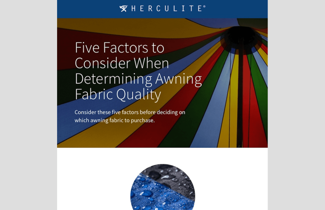 Herculite Natura™ Awning Fabrics